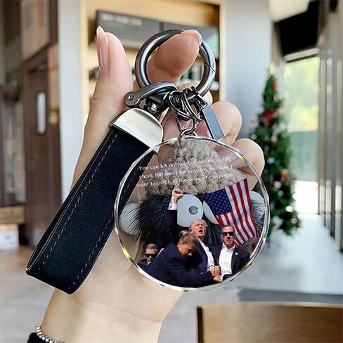 Trump 2024 Survived Shot At Election Rally Keychain,Donald Trump ...
